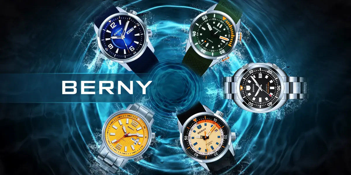 BERNY Compressor Diver Watch Collection – BERNY® WATCH Official Store