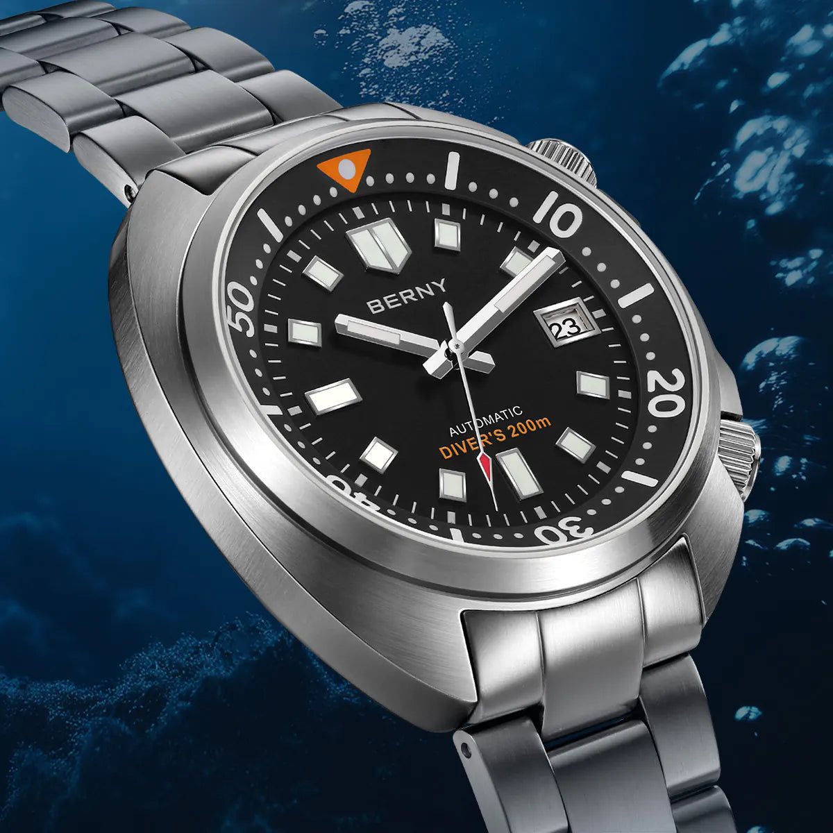 BERNY-Men Automatic Compressor Diver Watch-AM1970MS – BERNY® WATCH ...